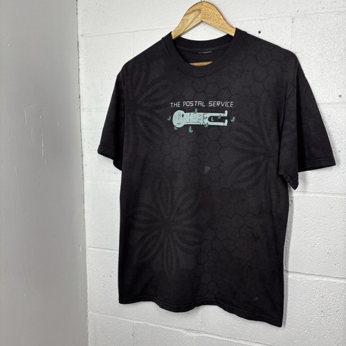 Vintage 2003 The Postal Service Band T Shirt M Ben Gibbard | eBay
