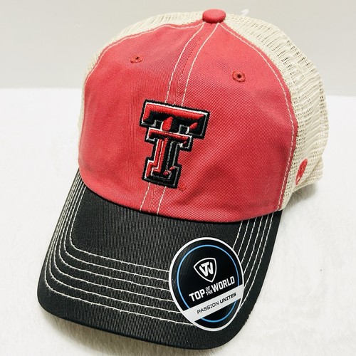 Top of the World Texas Tech Red Raiders Offroad Trucker Hat Cap ...