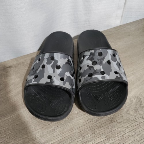 CROCS Camouflage Print Classic Slide Sandal Men's Size 12 | eBay
