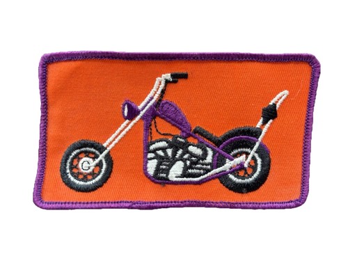 Vintage Chopper Motorcycle Embroidered Patch 1970's Biker MC Harley | eBay