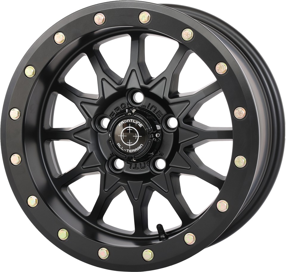 Kit 4 High Lifter X Comp ATR Tires 32x10-15 on Frontline 223 Beadlock ...