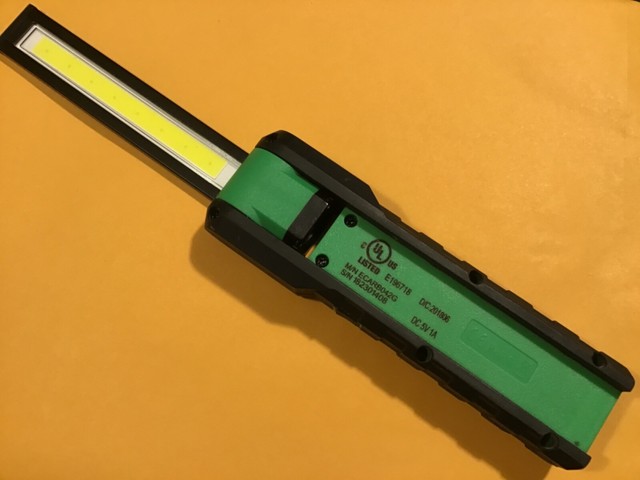 Snap-on Rechargeable 450 Lumen Work Light Flashlight ECARB042 Red ...