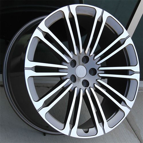 (4)SET 23" 23x9.5 5x120 WHEELS RIMS FIT RANGE ROVER SPORT HSE ...