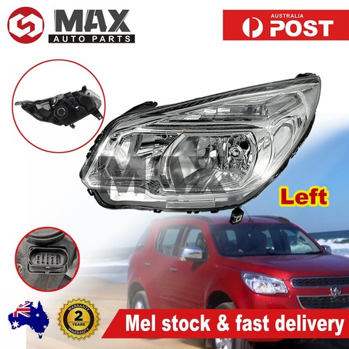 Left Headlight Fit Holden Colorado RG DX LX LT 2012 - 2016 Front Lamp ...