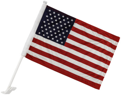 USA Car Flag Double Sided American Car Flag Car Window Flag | eBay