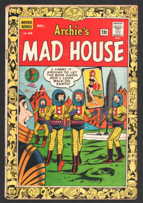 Archie's Mad House #44 1966 - Archie -G/VG - Comic Book | eBay