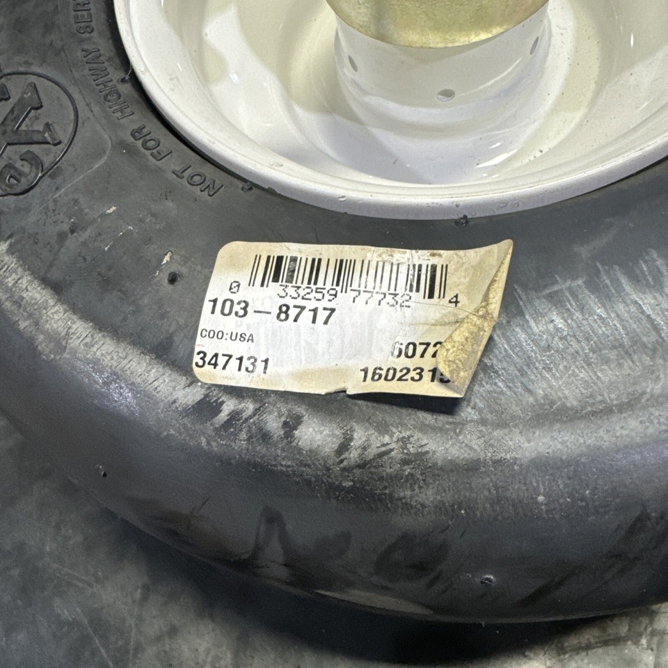 Exmark front Solid Wheel 103-8717, 11x4-5 Genuine OEM Exmark, Free ...