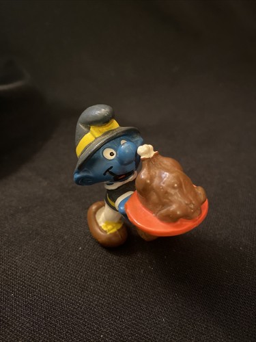 Smurfs - 20177 - Thanksgiving Smurf with Turkey! | eBay