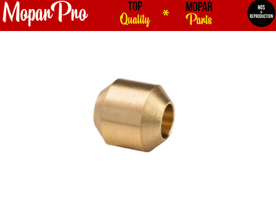 PLYMOUTH DODGE DESOTO CHRYSLER CRUSH FUEL TANK LINE BRASS FERRULE | eBay