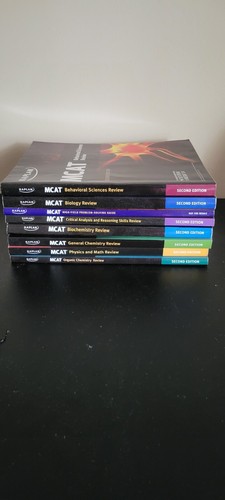 kaplan MCAT 7 books Set | eBay