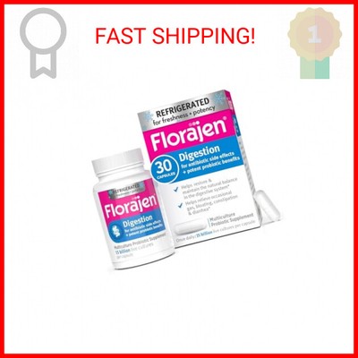 Florajen Digestion Probiotics, Gut Health Supplement with Constipation ...