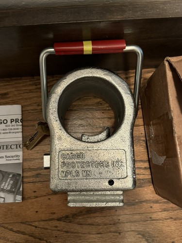 Cargo Protection AM107 King Pin Lock with SFIC Interchangeable Core ...