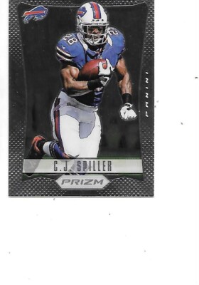 C.J. Spiller 2012 Panini Prizm Football Card #23 Buffalo Bills | eBay