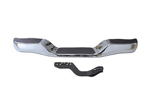 Rear Universal Chrome Bumper With Brackets For Mitsubishi L200 B40 (06 ...