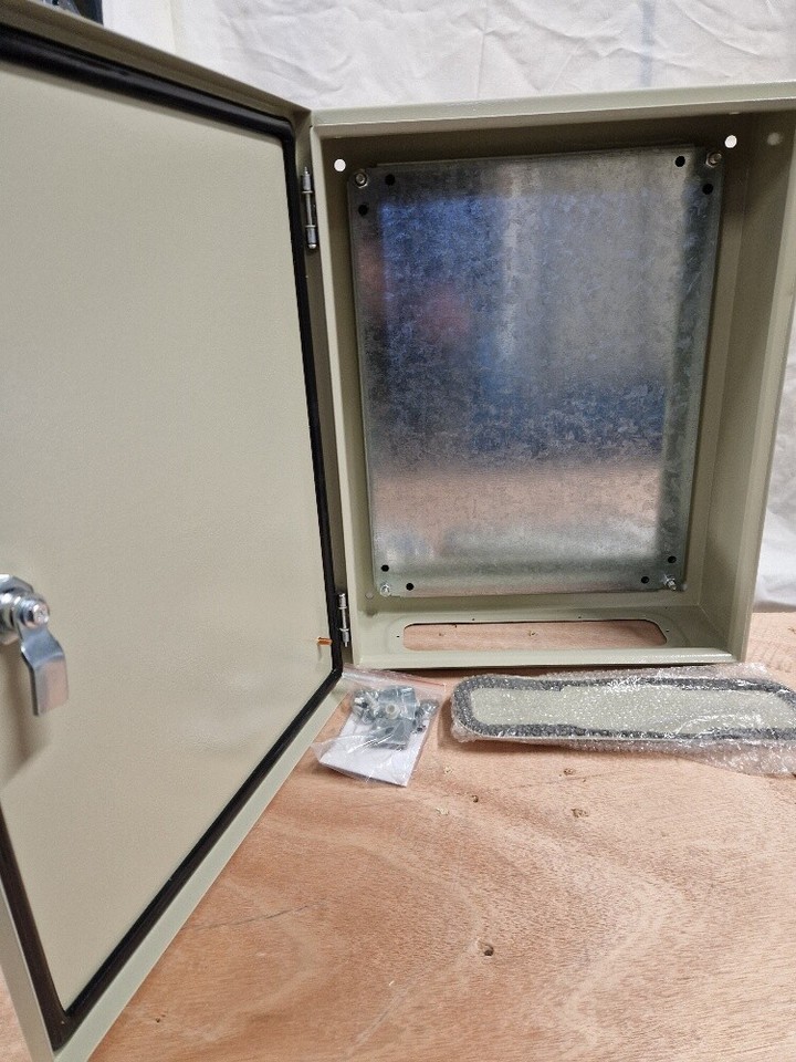 sheet steel electrical enclosure IP65 wall mount mild steel junction ...