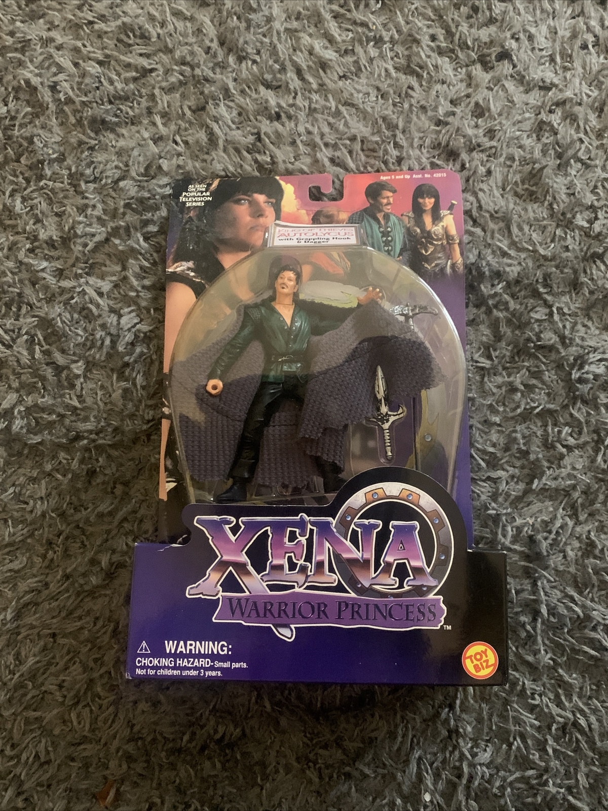 Xena Warrior Princess King of Thieves Autolycus 6" Action Figure 1998 ...