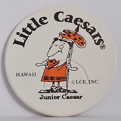 Vintage Pog * Little Caesars * Junior Caesar * Bin176 | eBay