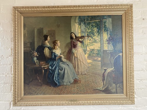 Artist Louis Jambor - Oil Painting Sunshine Sonata Signed | eBay