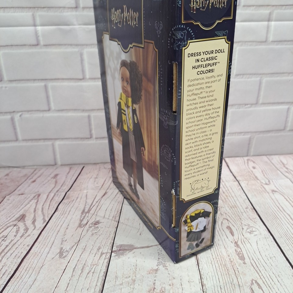 Harry Potter 18" Doll Hufflepuff School Uniform New In Box | eBay