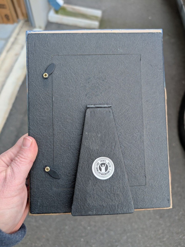 Mountain Bike Picture Frame Holds 4X6 Photo Bicycle MTB Landscape Scene ...