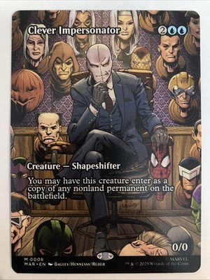 Magic the Gathering Marvel's Spider-Man Reg. Clever Impersonator ...