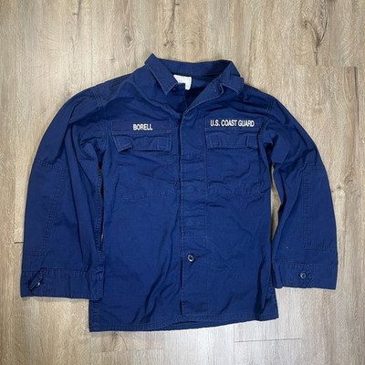 US Coast Guard ODU Shirt Size 36 Short Operational Dress Uniform Coat ...