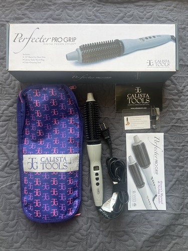 CALISTA TOOLS PERFECTER PRO GRIP DIGITAL FUSION STYLER GRAY PRE-OWNED ...