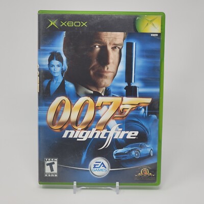 007 Nightfire James Bond (Original Xbox) Black Label CIB COMPLETE ...