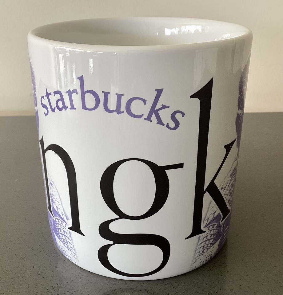 Starbucks City Mug Collector Series Bangkok Designed by Jan Belson 2001 ...