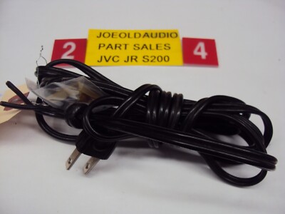 JVC JR-S200 Receiver Original Line Cord, Strain Relief, & Retaining ...