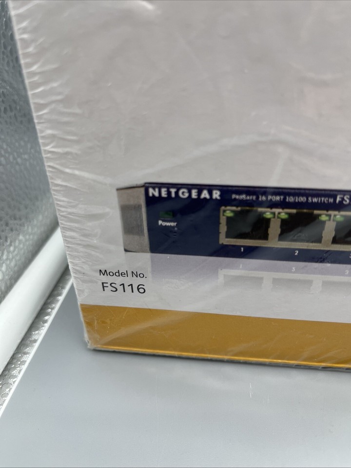 Brand New NETGEAR ProSafe (GS116) 16-Ports External Switch IN ...