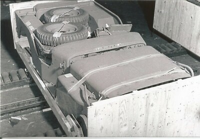 WW II Usa Photo -- Brand New Willy Jeep In Crate | eBay