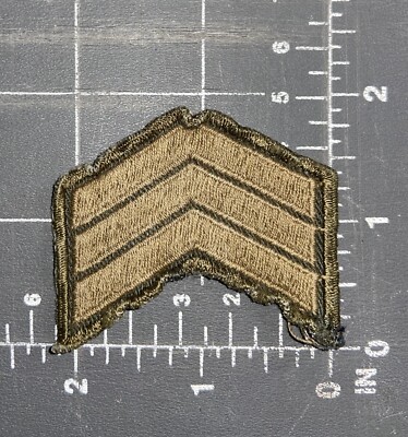 Police Sheriff Security Military Army Sergeant Chevron Patch Sgt Rank ...