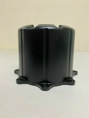 Level 8 Guardian Matte BLACK XL TALL 8 Lug Wheel Hub Cover Center Cap C ...