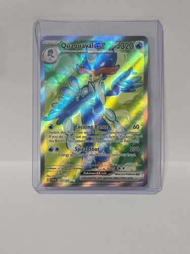 Quaquaval ex 235/193 Paldea Evolved (PAL) NM Ultra Rare Full Art ...