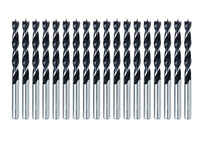 20Pcs 1/4" Inch Wood Brad Point Drill Bit Set Spur Point Woodworking ...