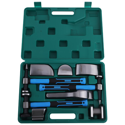 9Pcs/Set Auto Body Panel Fender Hammer Dolly Set Sheet Metal Auto ...