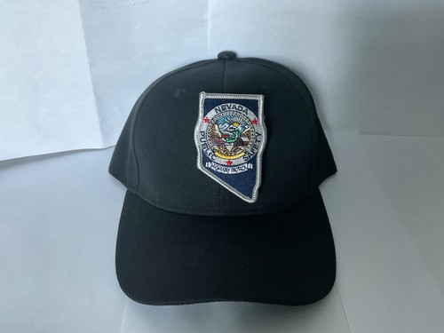 Nevada Public Safety Highway Patrol Collectable Hat patch Sewn on Black ...