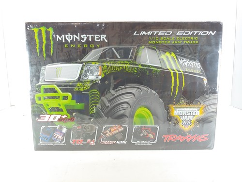 *ULTRA RARE* TRAXXAS MONSTER JAM MONSTER ENERGY STAMPEDE RTR TRUCK ...