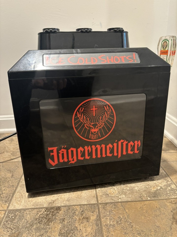 Jagermeister Tap Machine JEMUS Model 3 Bottle Shot Dispenser Chiller | eBay