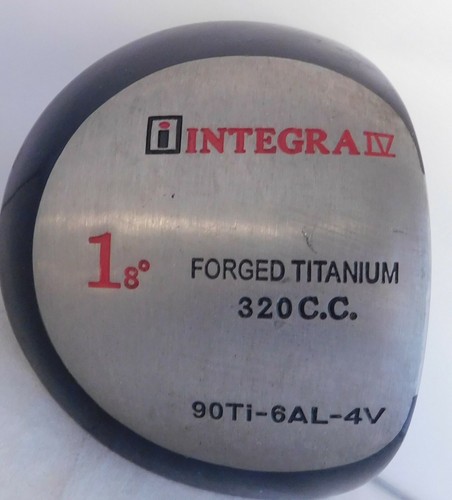 Integra IV Forged Titanium 320 C.C. 8% 90Ti-6Al-4V Used Right Hand ...