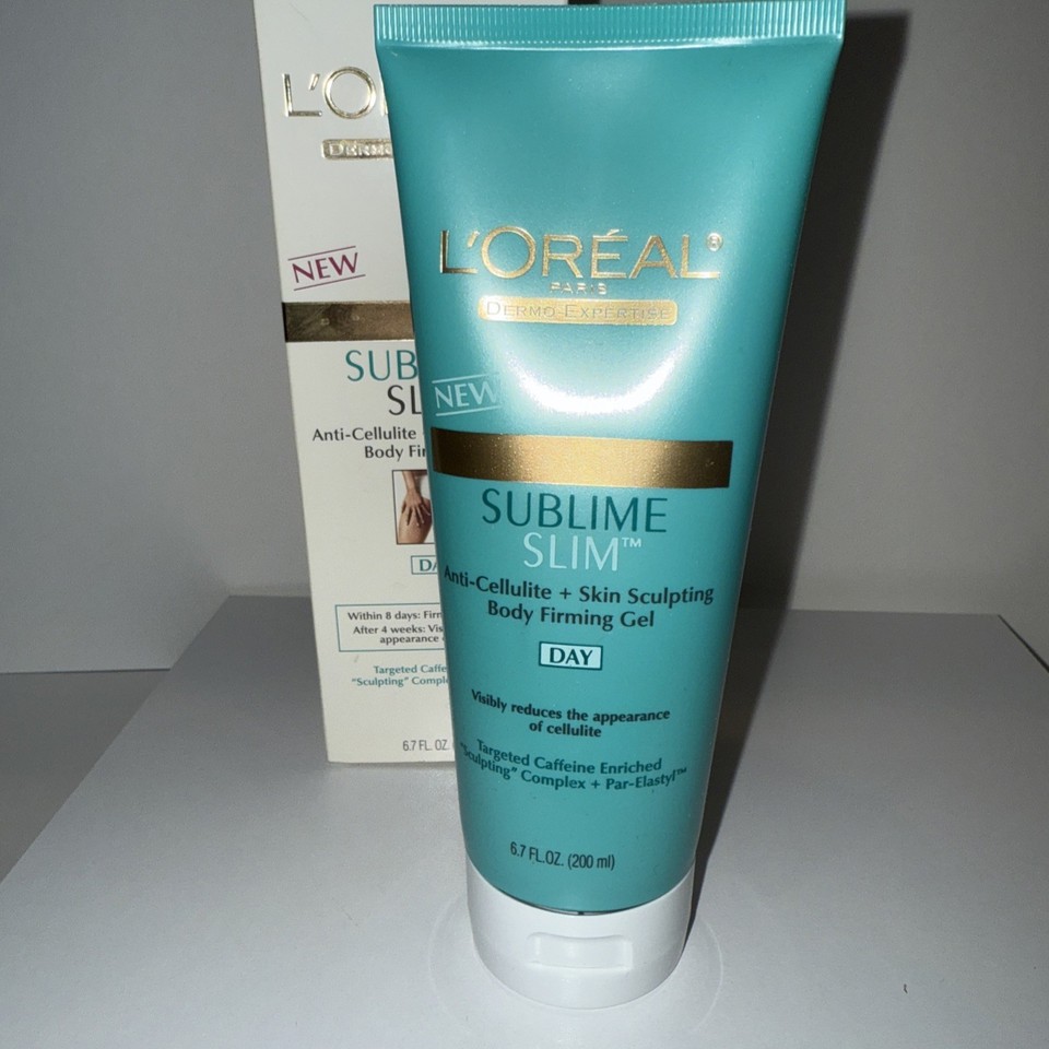 NEW L'Oréal Sublime Slim Anti-Cellulite +Skin Sculpting Body Firming ...
