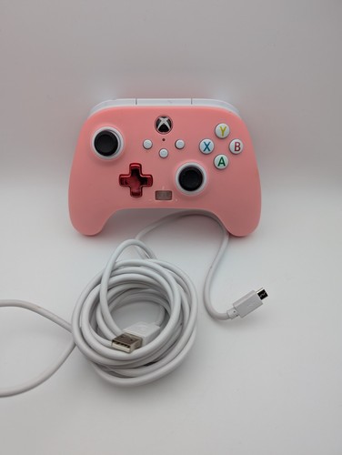 Xbox One PowerA Enhanced Wired Pink Controller Excellent Condition | eBay