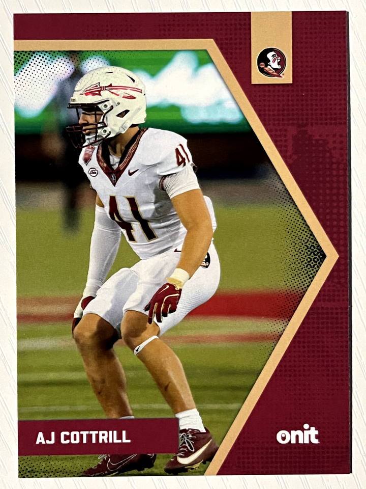 2025 Onit Florida State Seminoles Football Base/Parallel/Insert Pick ...
