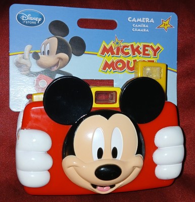 Disney Mickey Mouse Camera Talking Toy Club House Realistic Flash New ...