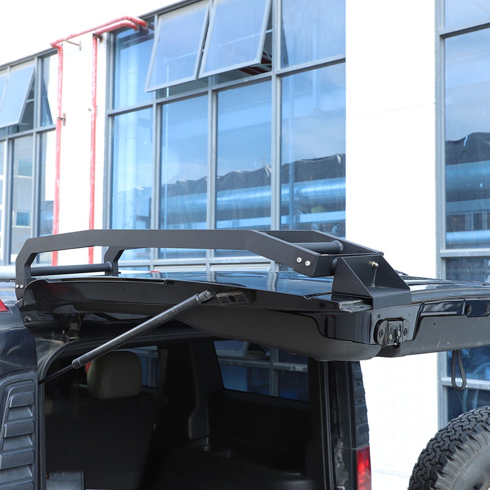 Back Rear Roof Climbing Ladder Tailgate Driver Side Rack For Hummer H2 ...