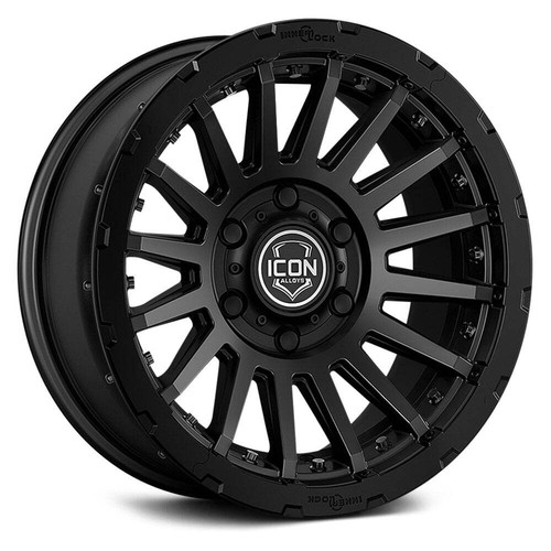 Icon Alloys RECON PRO Wheel 17x8.5 (25, 6x139.7, 95.1) Black Single Rim ...