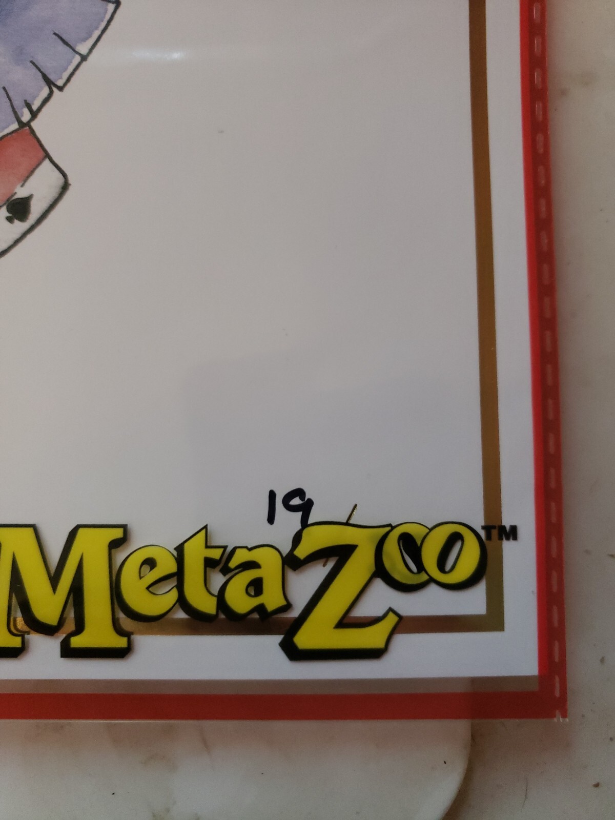 Metazoo Kickstarter Artist Signed Art Print Mothman!! King Of Spades ...