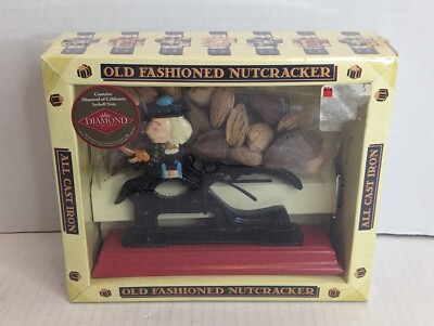 Vintage Cast Iron Nutcracker Christmas Soldier Metal Lever Holiday | eBay