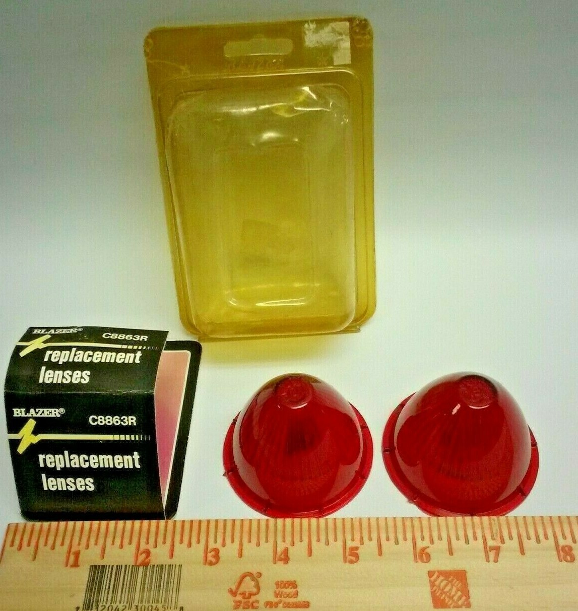 Vintage Pathfinder Red Lamp Lenses Light Cover Beehive Lenses NOS | eBay
